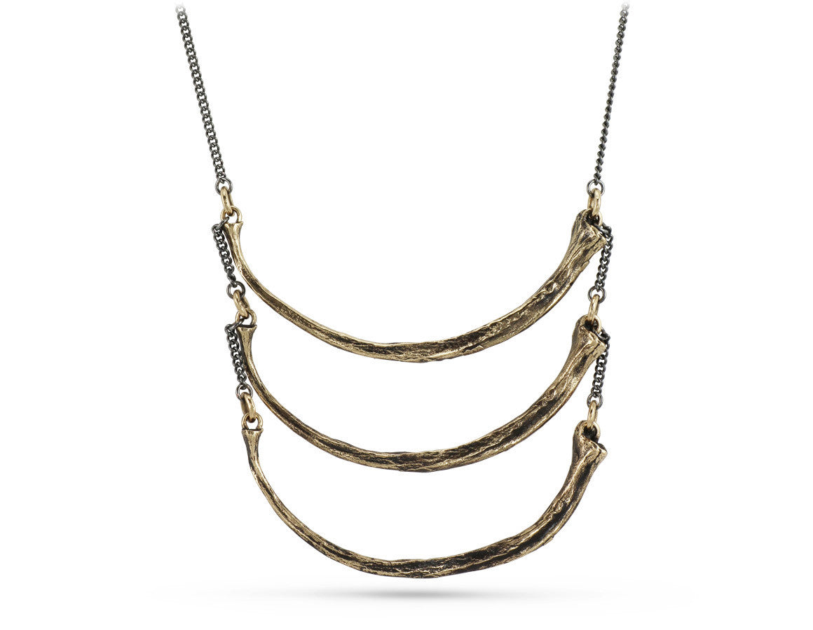 Python Rib Breastplate in Bronze by Lost Apostle